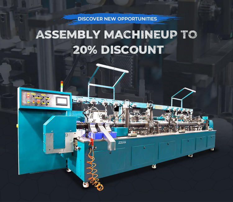 Filling machine, labeling machine, assembling machine, packing machine ...